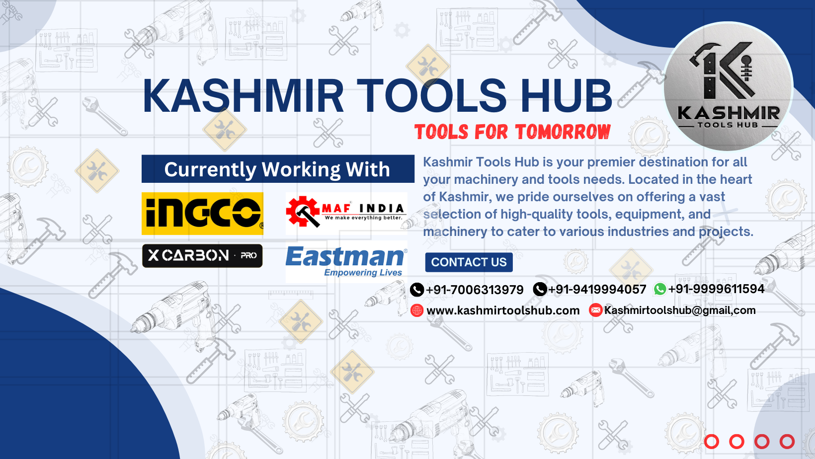 Kashmir Tools Hub | Best Destination for Premium Machinery